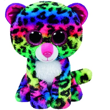 BOOS plüss figura DOTTY, 15 cm - leopárd (3) - hellopinky.hu